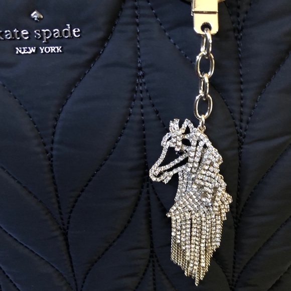 kate spade | Accessories | Kate Spade Wild One Horse Fob Keychain ...